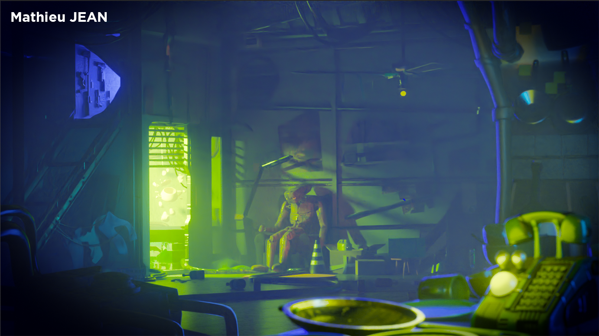 MoPA : Ecole de Cinéma Animation 3D | Création d'un Intérieur 3D